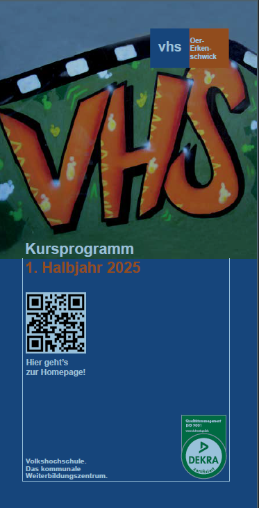 VHS Oer-Erkenschwick – Das Programmheft 1-2025